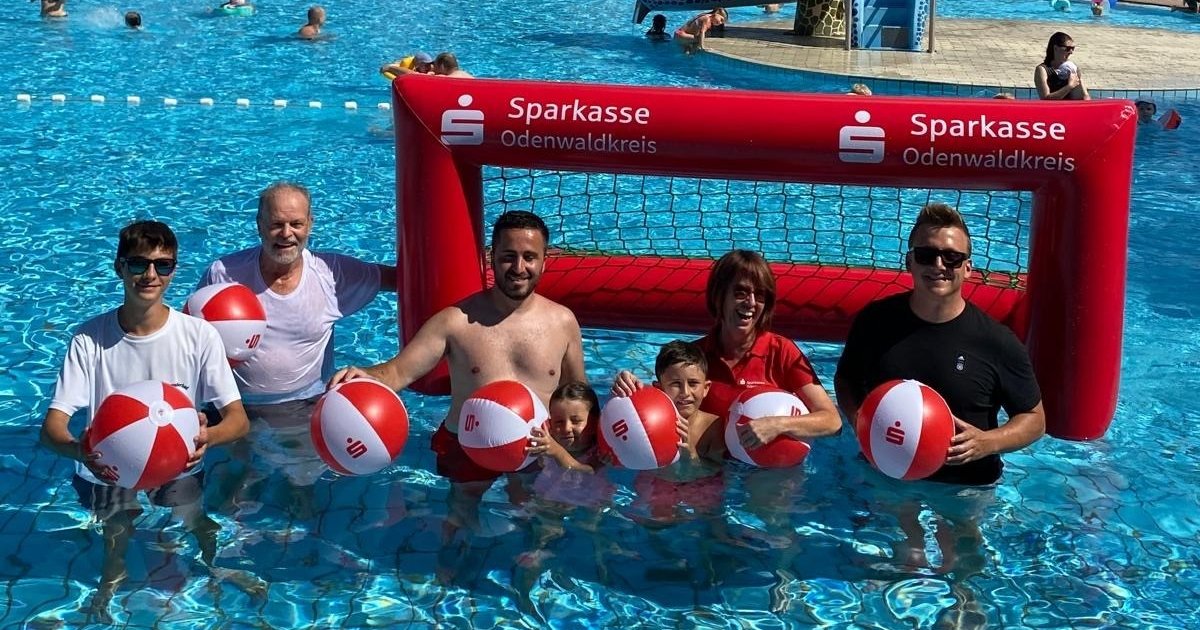 Neue Wasserballtore für das Erbacher Alexanderbad | Startseite