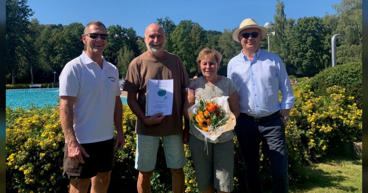 50.000 Badegast der Saison in Erbach | Startseite