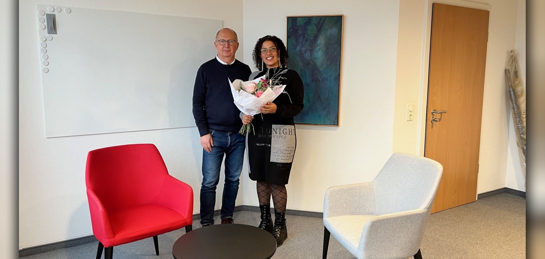 Bürgermeister gratuliert zur bestandenen Prüfung | Startseite